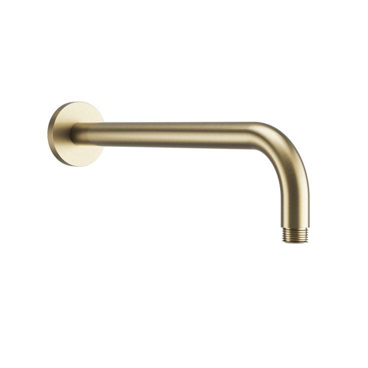 Round Overflow Bath Filler Brushed Brass | MyLife Bathrooms Round Overflow Bath Filler Brushed Brass | MyLife Bathrooms
