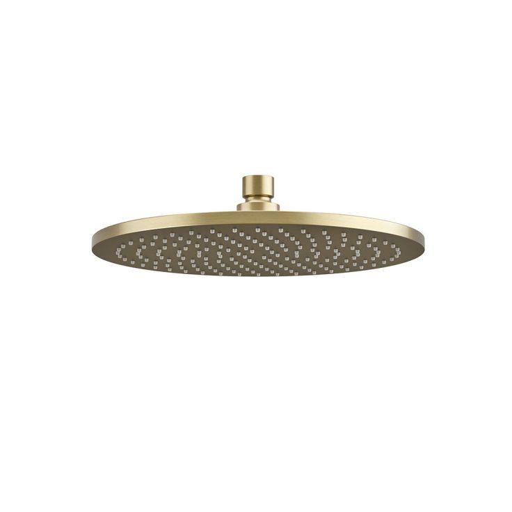 Round Overflow Bath Filler Brushed Brass | MyLife Bathrooms Round Overflow Bath Filler Brushed Brass | MyLife Bathrooms