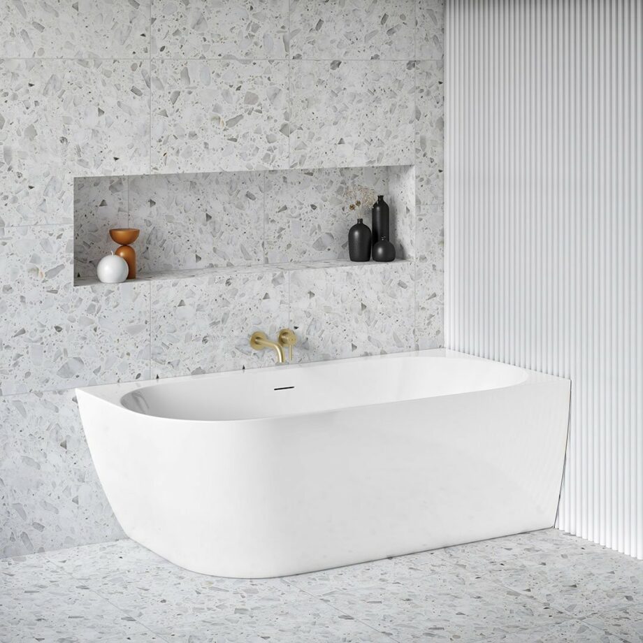 Dale Thin Edge Freestanding Acrylic Bath | MyLife Bathrooms
