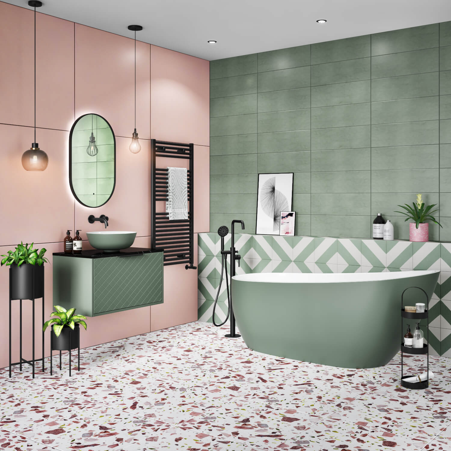 How to embrace the Bathroom Colour of 2023 - Sage Green | News